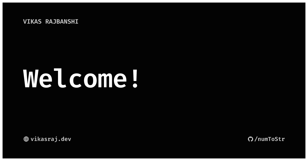 Node.js environment variables! The Right Way. Vikas Rajbanshi